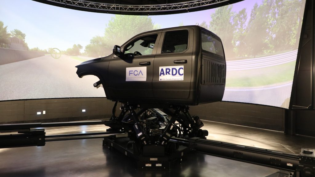 FCA Adds New Vehicle Dynamics Simulator For Future Vehicle Development ...