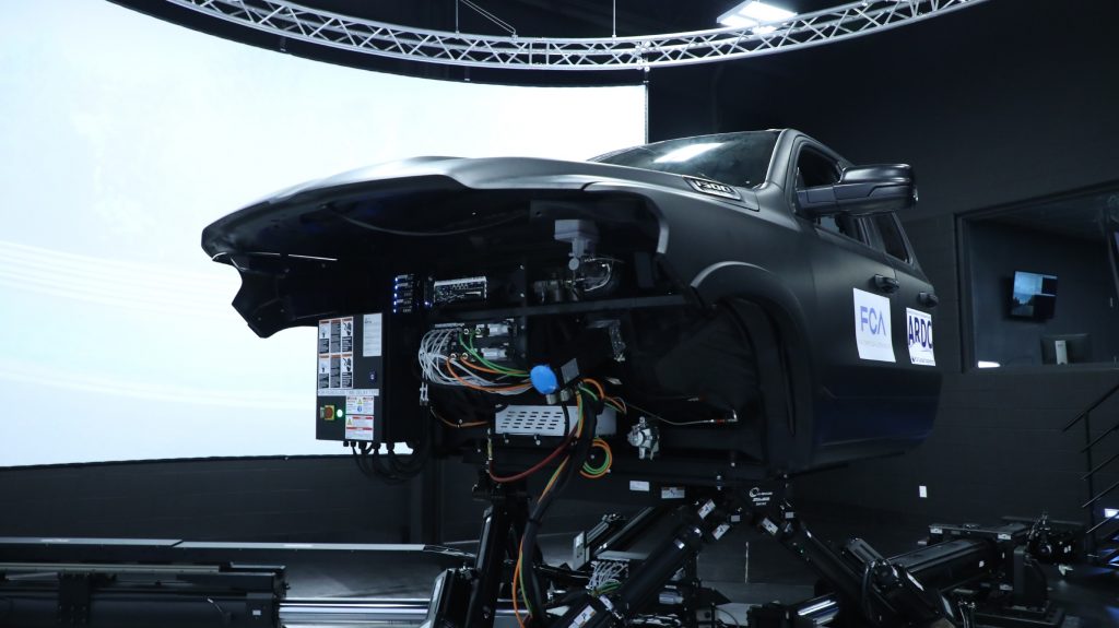 FCA Adds New Vehicle Dynamics Simulator For Future Vehicle Development ...
