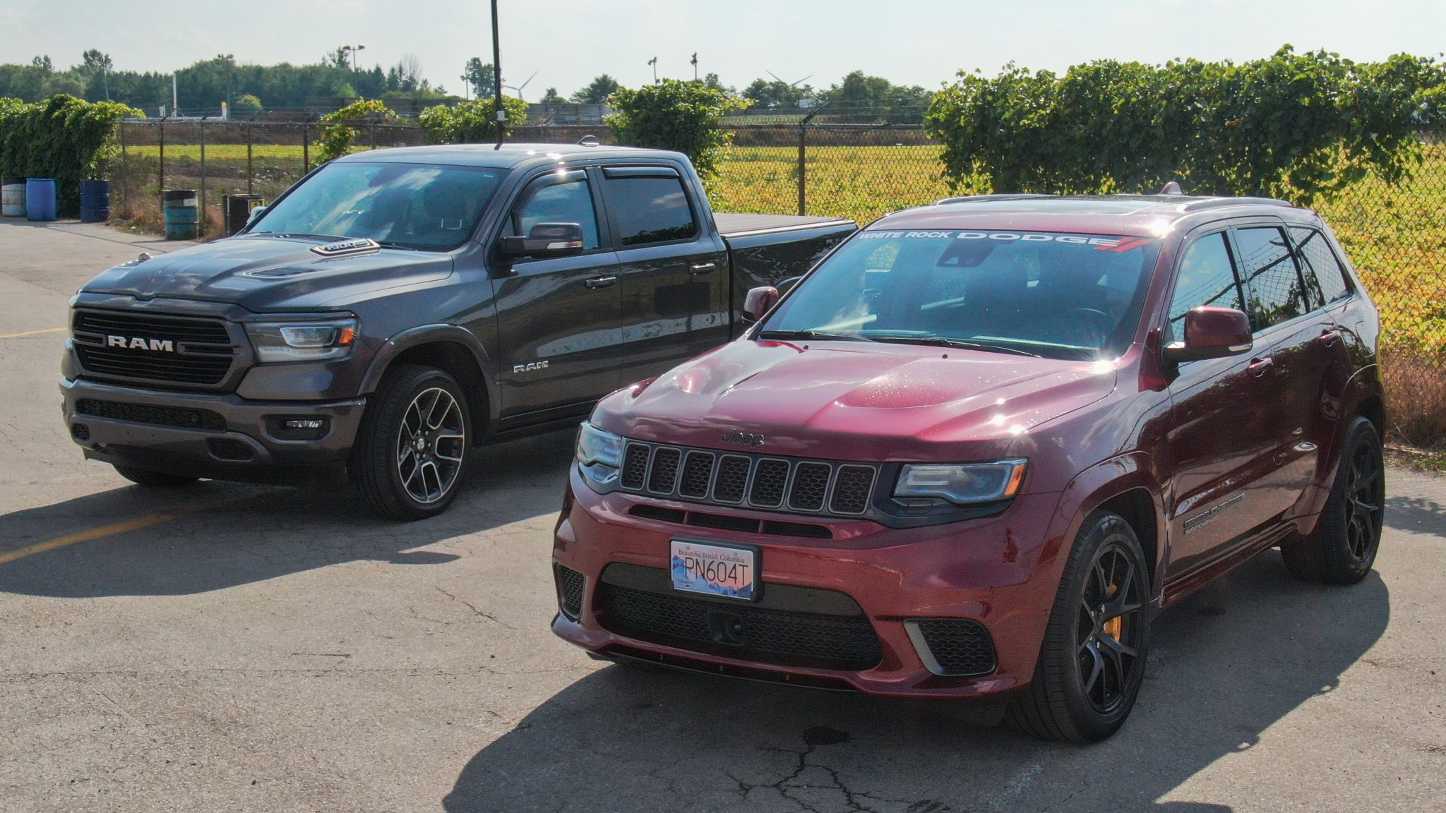Drag Racing Our Trackhawk In Ontario After An Across Country Trip ...