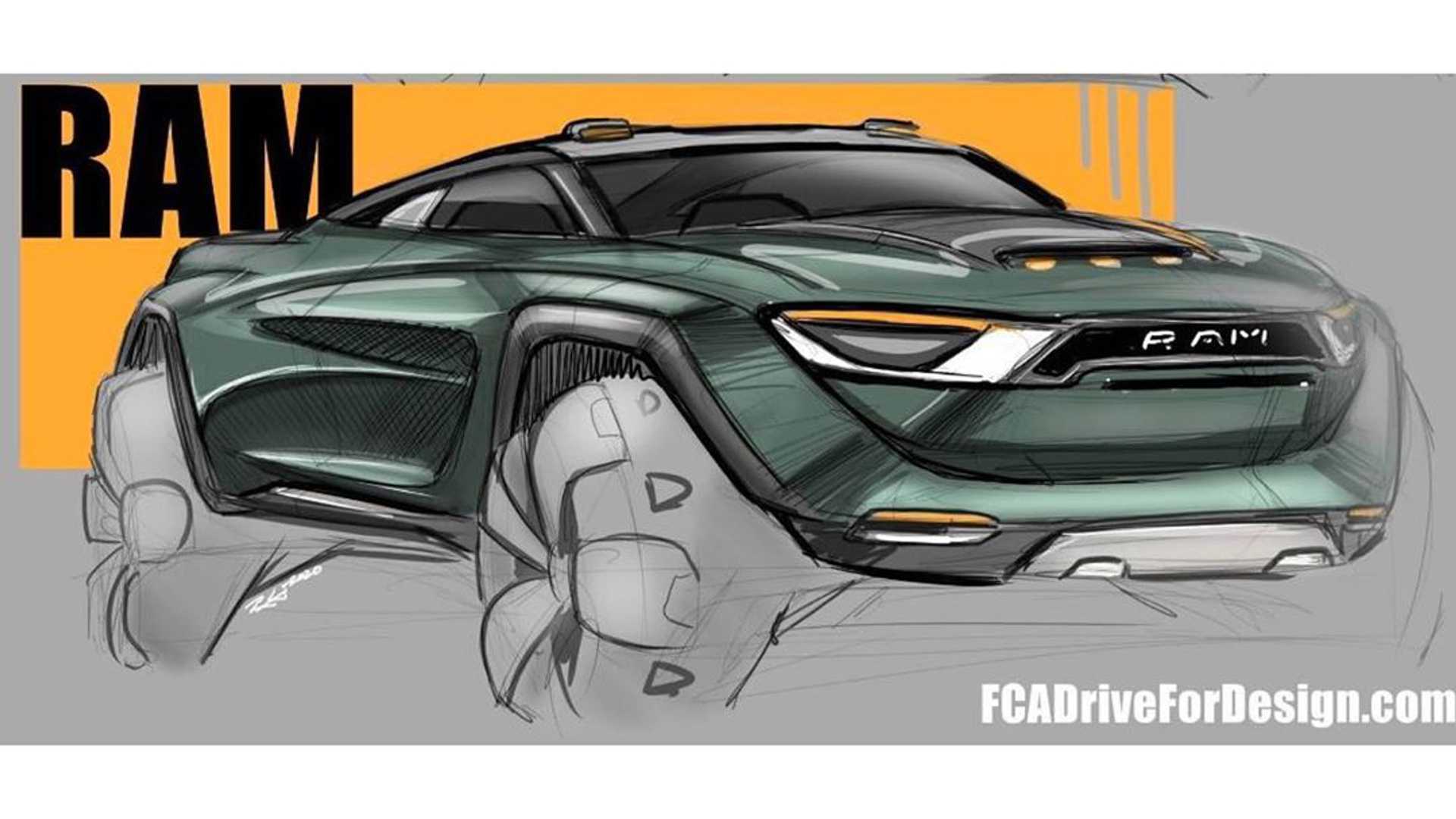 FCA Product Design Office Announces Ram Truck "Sketch Battle" Contest ...