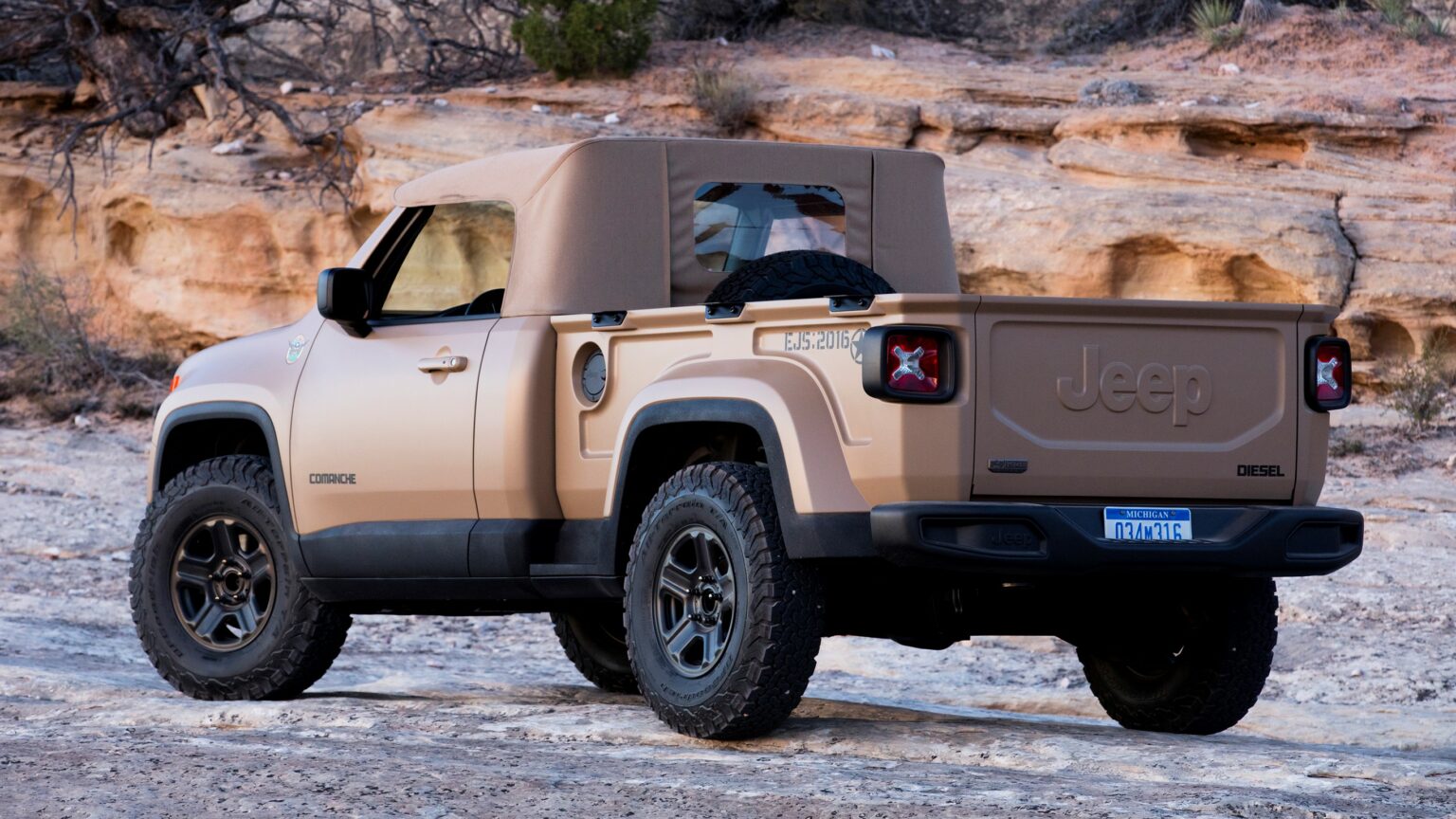 Tribute To The Compact Pickup: Jeep® Comanche Concept - MoparInsiders