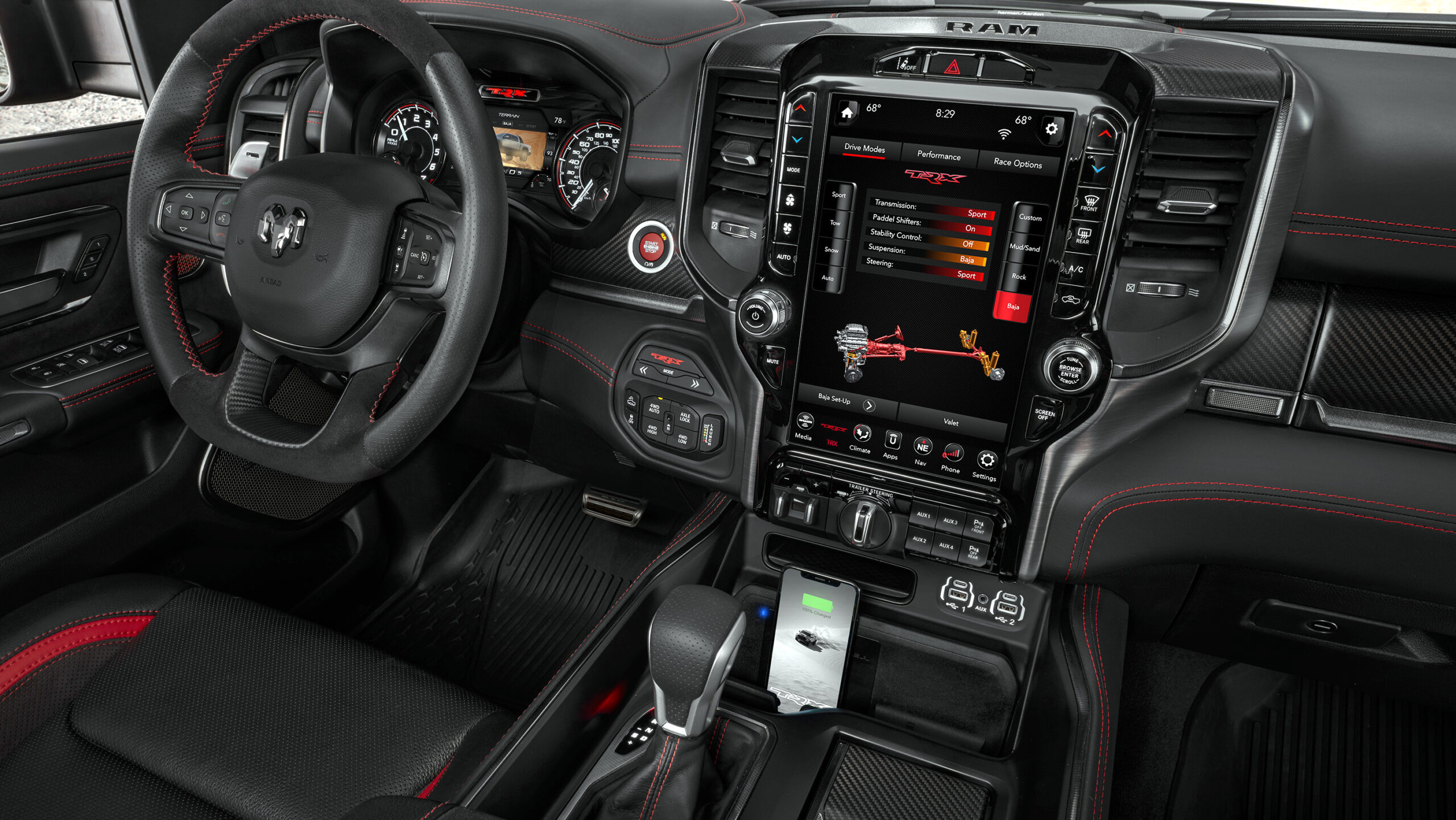 Digging Inside The 2021 Ram 1500 TRX's Interior: - MoparInsiders