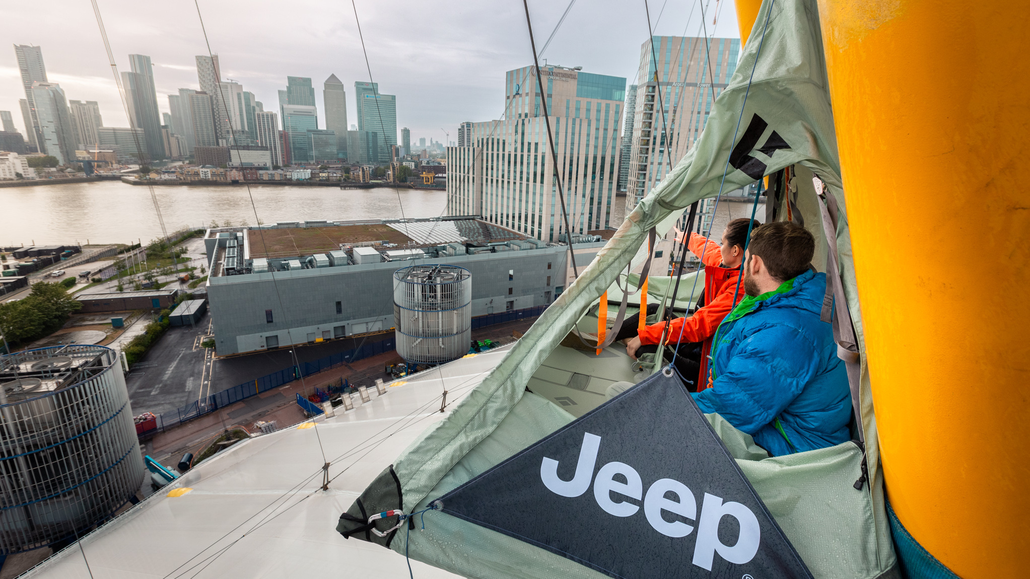 Jeep® UK Launches "Renegade Motel", 250 Feet Above London: - MoparInsiders