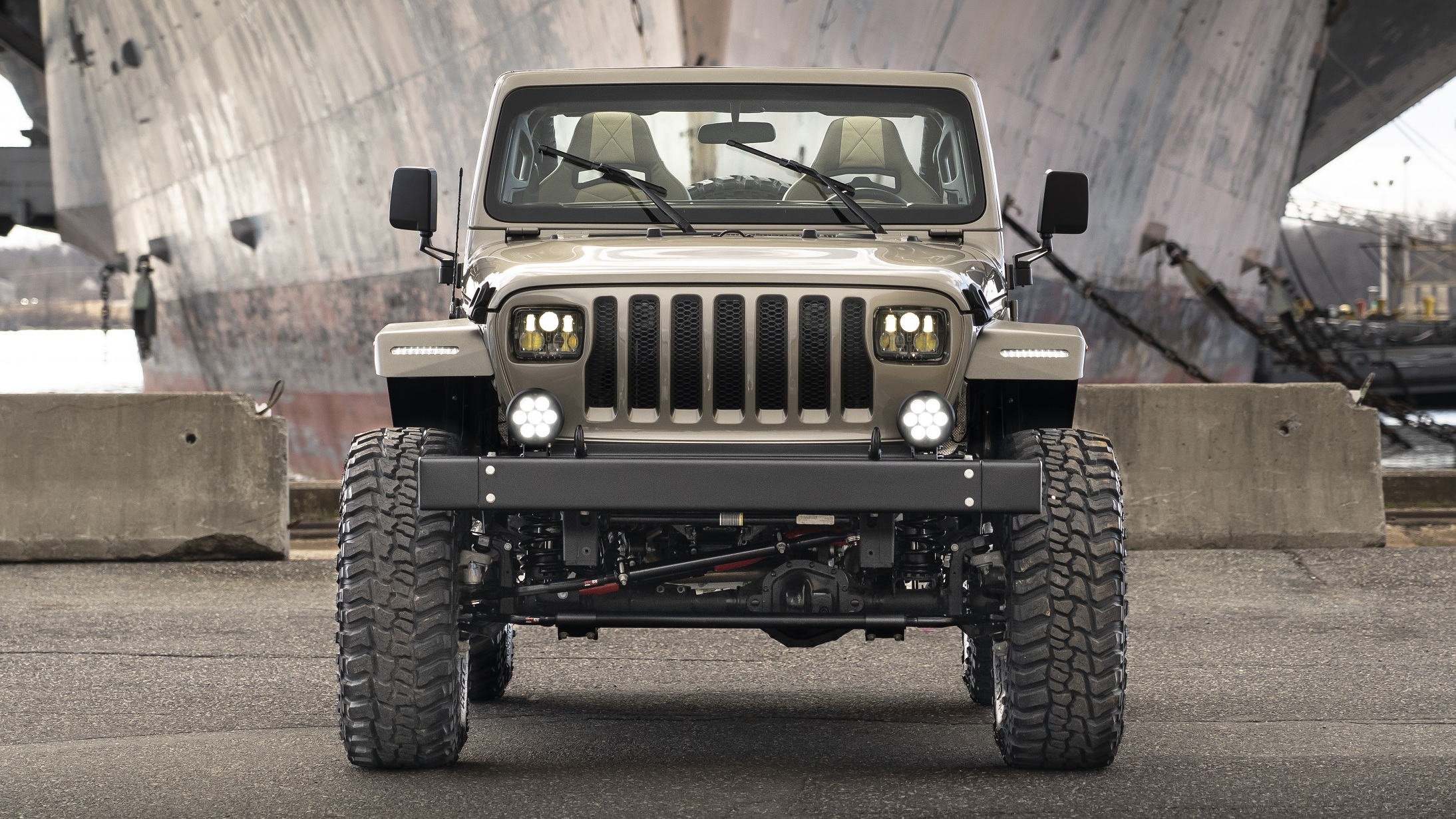 Unofficial Use Only Creates Wrangler YJ-Styled Grille and Bumper ...
