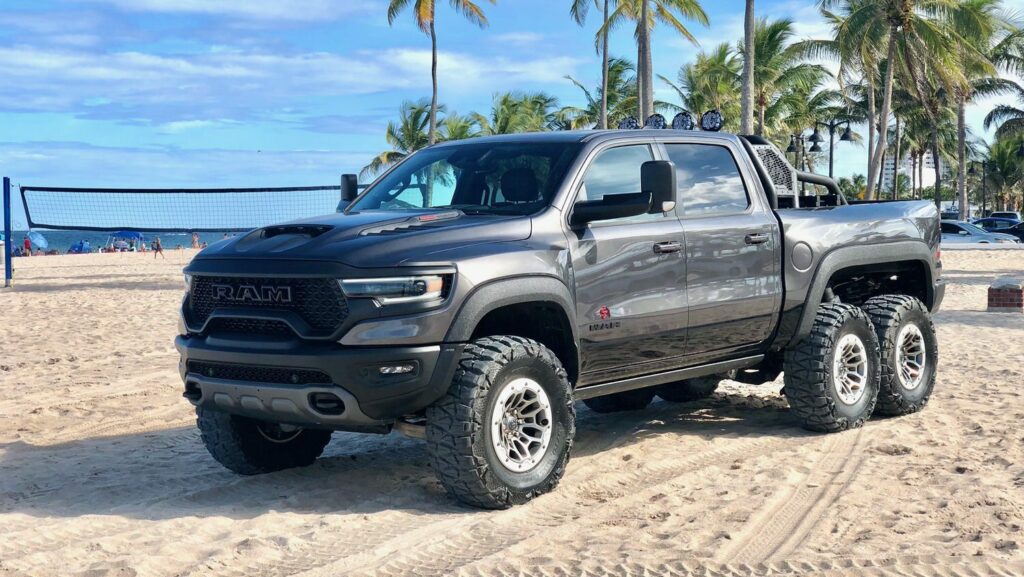 Meet The Ram 1500 TRX Warlord 6x6 From Apocalypse Manufacturing ...