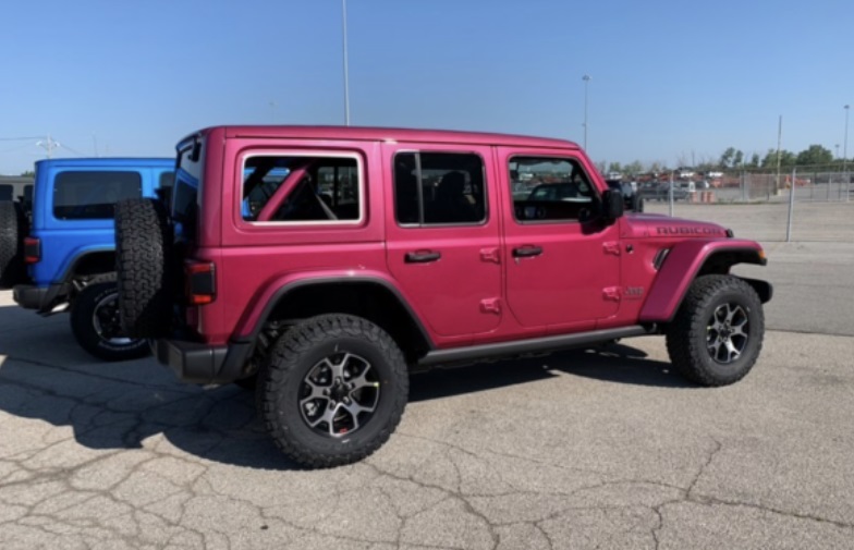 PRETTY IN PINK: 2021 Jeep® Wrangler Officially Gets New Pink Tuscadero ...