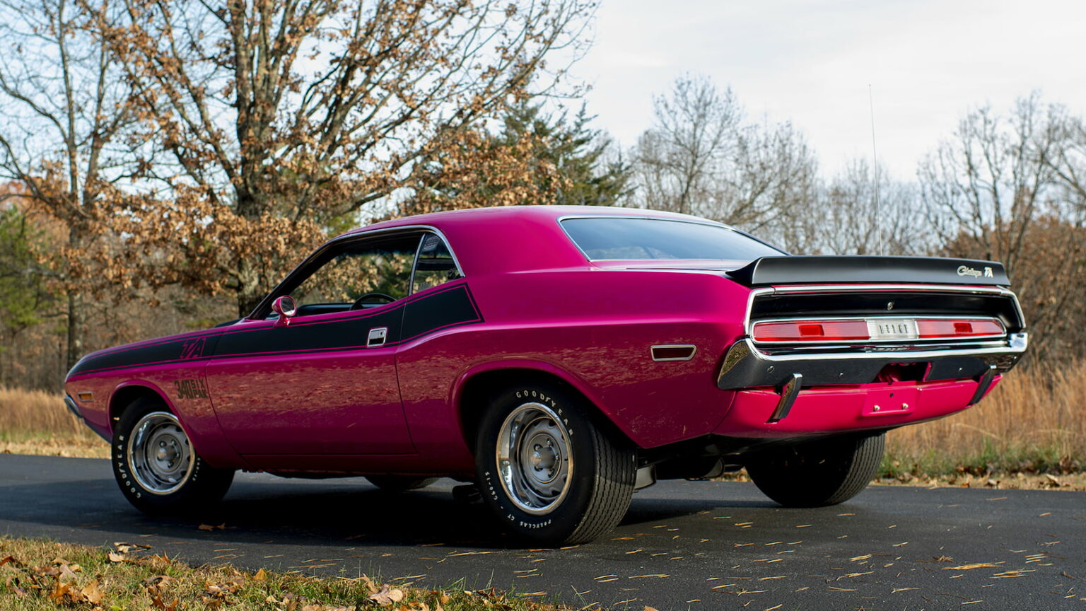 AUCTION: Super Rare "Panther Pink" 1970 Dodge Challenger T/A ...