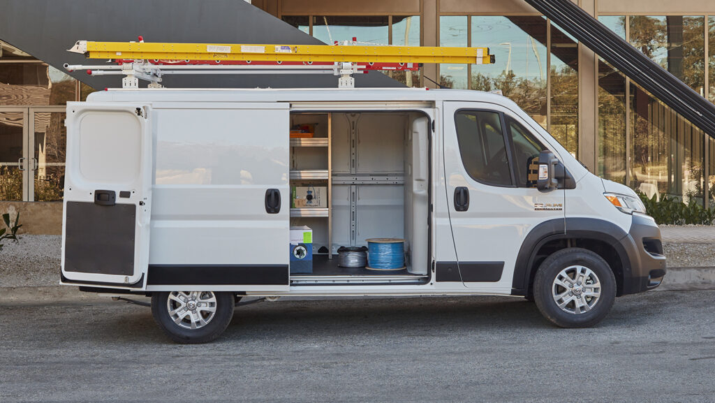 CAUGHT: 2024 Ram ProMaster 1500 Battery-Electric Vehicle (BEV) Van ...