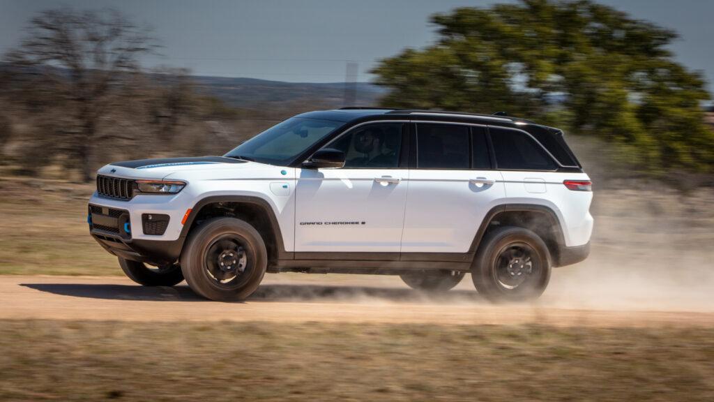 CARB State 2023 Jeep Grand Cherokee Trailhawk 4xe Changes