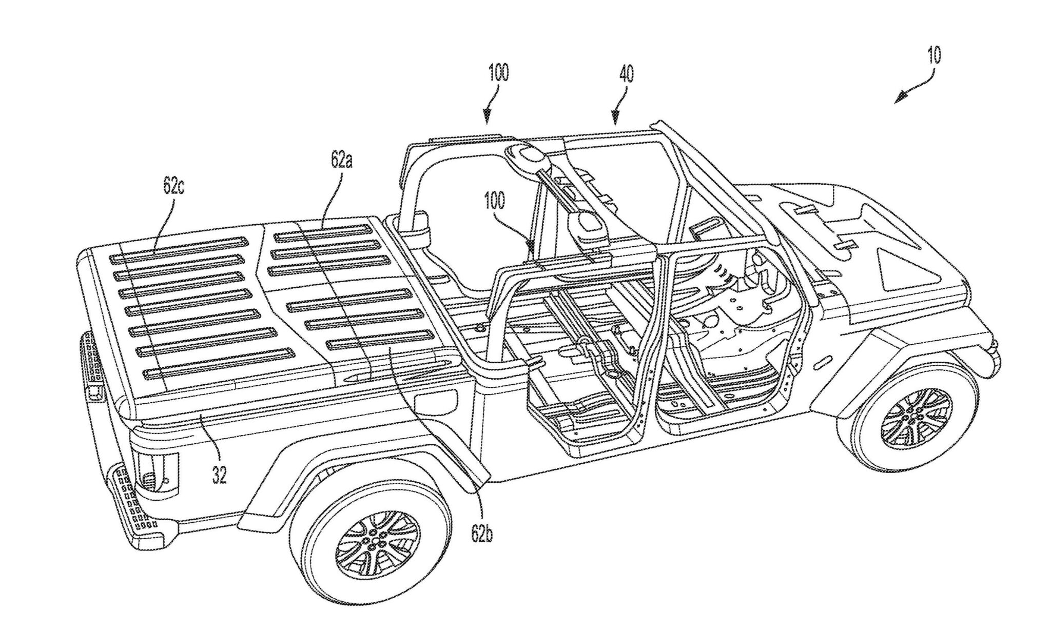 Jeep® Gladiator To Get Convertible Top Tonneau Cover Carrier ...