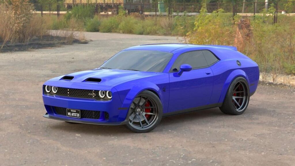 DESIGN: Dodge Challenger SRT Hellcat Redeye Shooting Brake! - MoparInsiders
