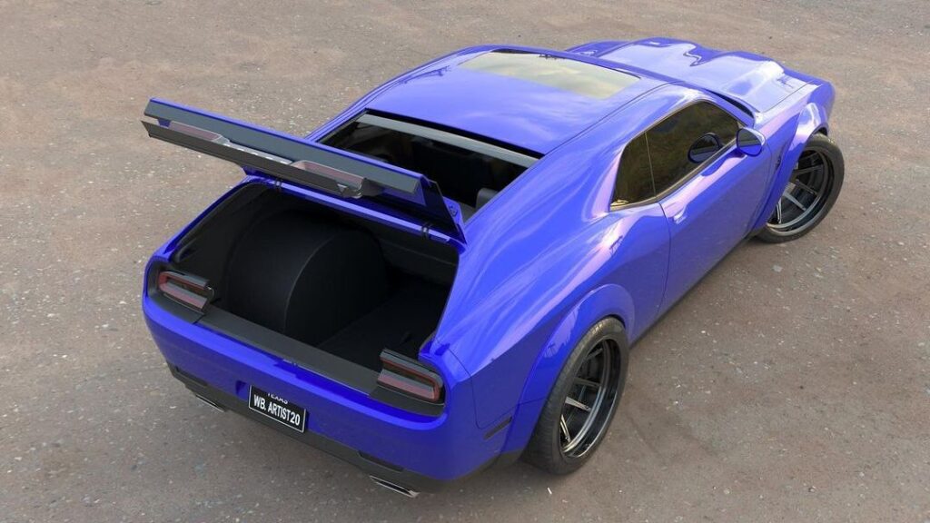 DESIGN: Dodge Challenger SRT Hellcat Redeye Shooting Brake! - MoparInsiders