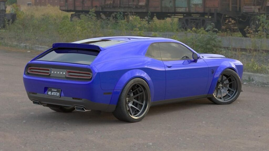 DESIGN: Dodge Challenger SRT Hellcat Redeye Shooting Brake! - MoparInsiders