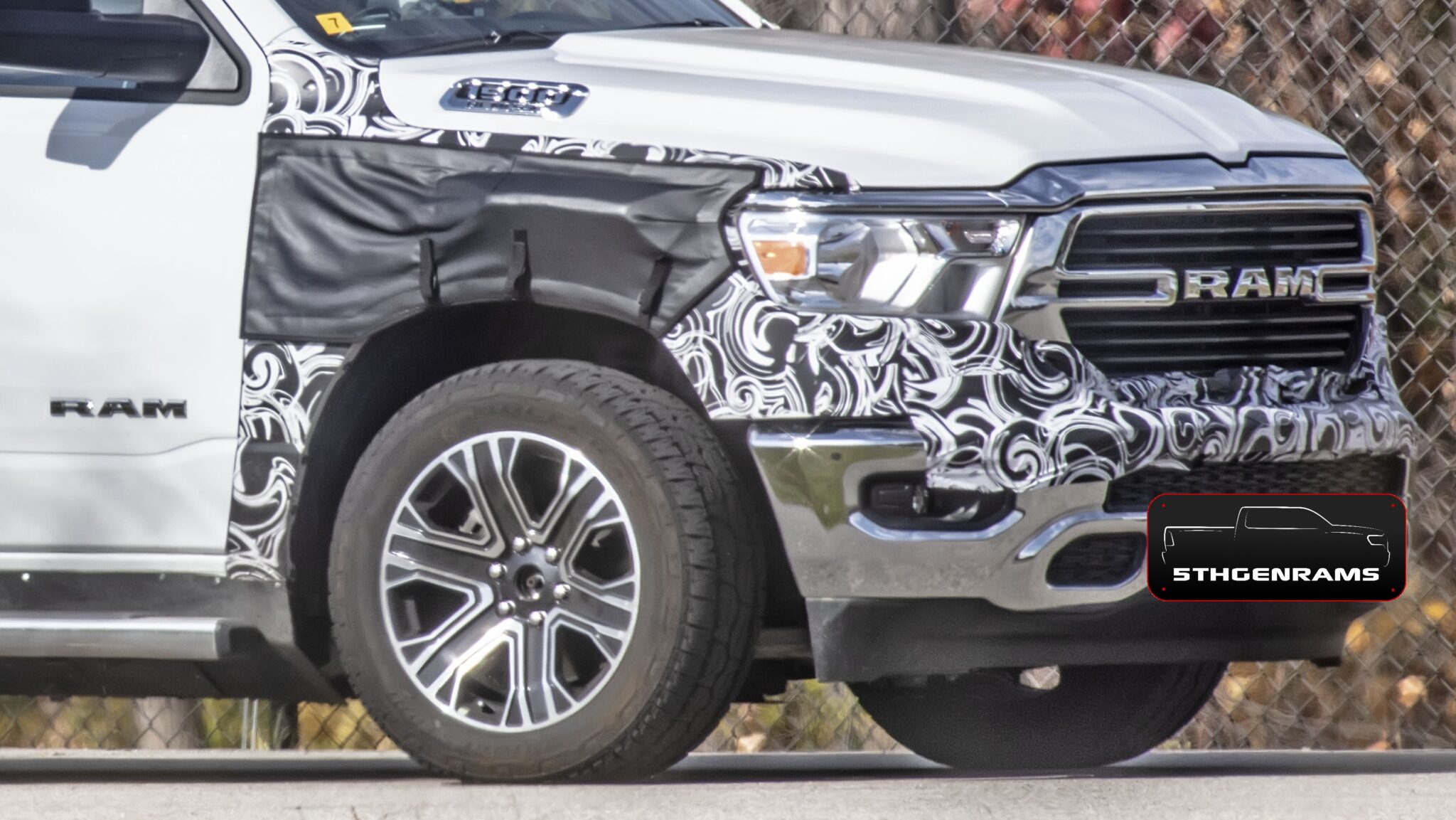CAUGHT: We Get Our First Look At The Ram 1500 Battery-Electric Pickup ...