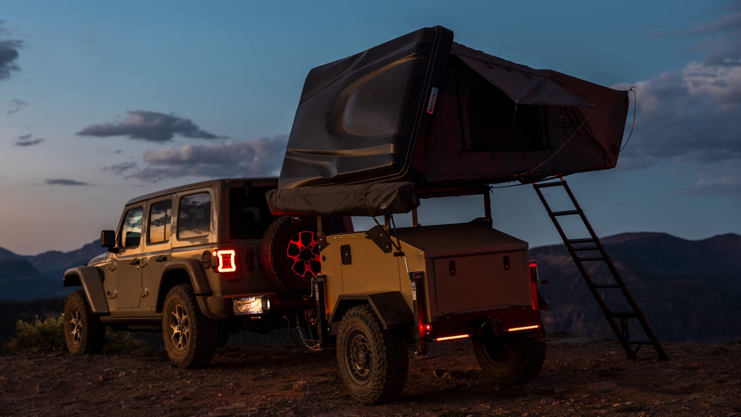 Jeep® Partners With ADDAX Overland To Create Jeep Overlanding Trailer ...