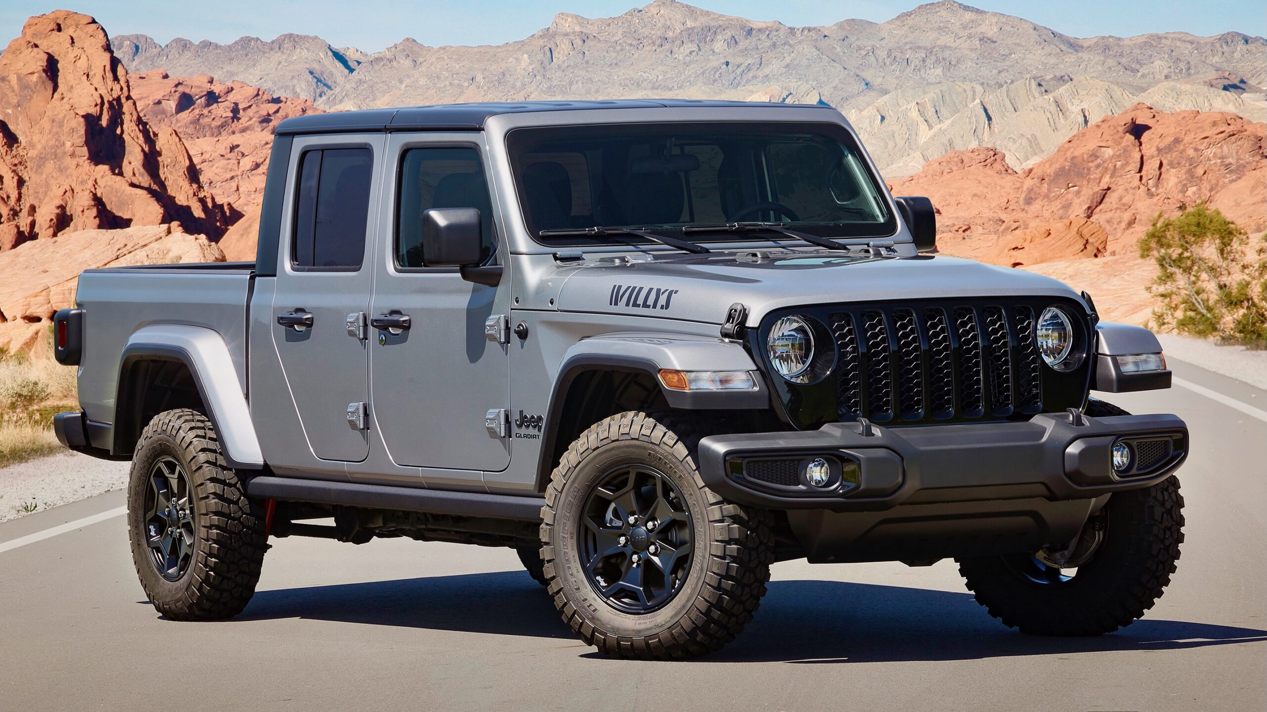 Jeep® Gladiator Sport Gets New Off-Road Goodies From The Willys ...