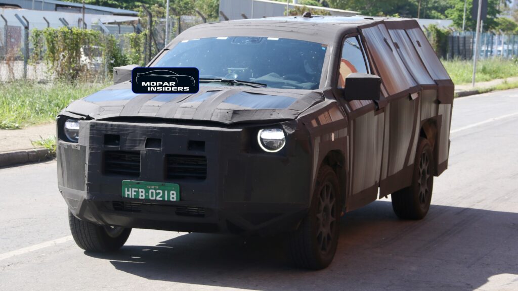 CAUGHT: Ram's New Midsized 1200 Pickup Hits The Streets In Brazil ...