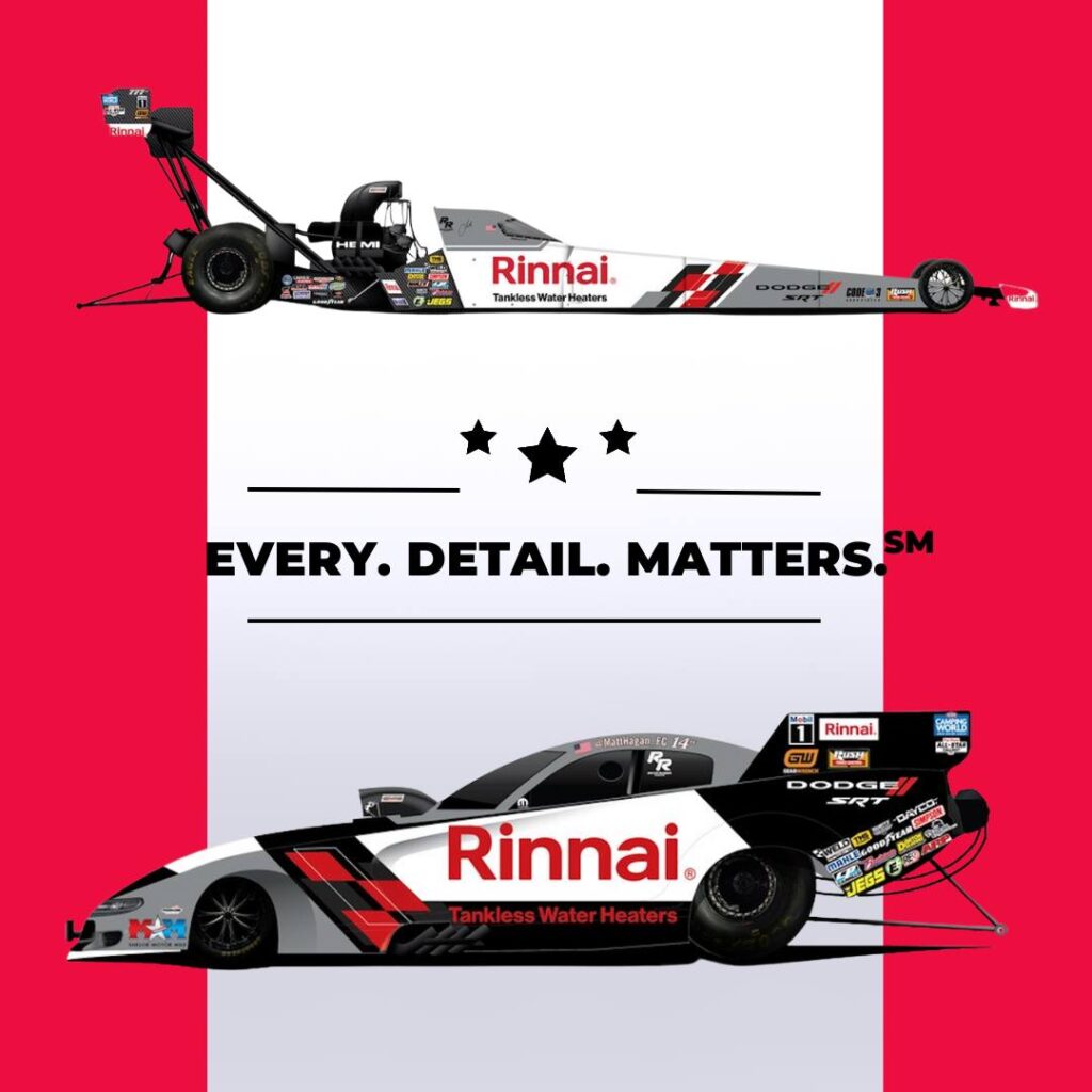 Rinnai Partners With TSR Nitro For the 2023 NHRA Camping World Season ...