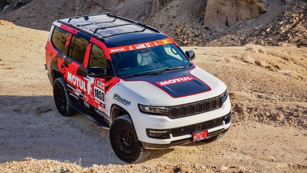 Motul Oil Gives The Jeep® Wagoneer A Custom Dakar Rally Treatment ...