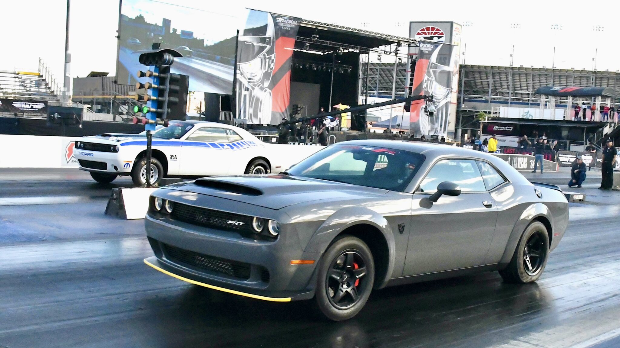 SRT Demon 170 Debut, Celebrities at Record 2023 Roadkill Event