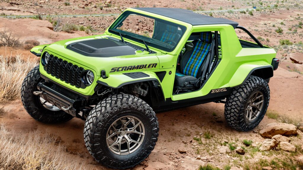 Jeep® Unveils the Powerful Scrambler 392 Concept Vehicle