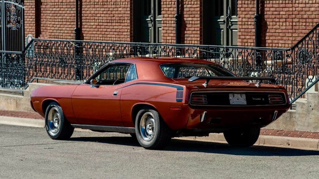 Rare 1970 Plymouth HEMI Cuda in Burnt Orange Goes To Auction