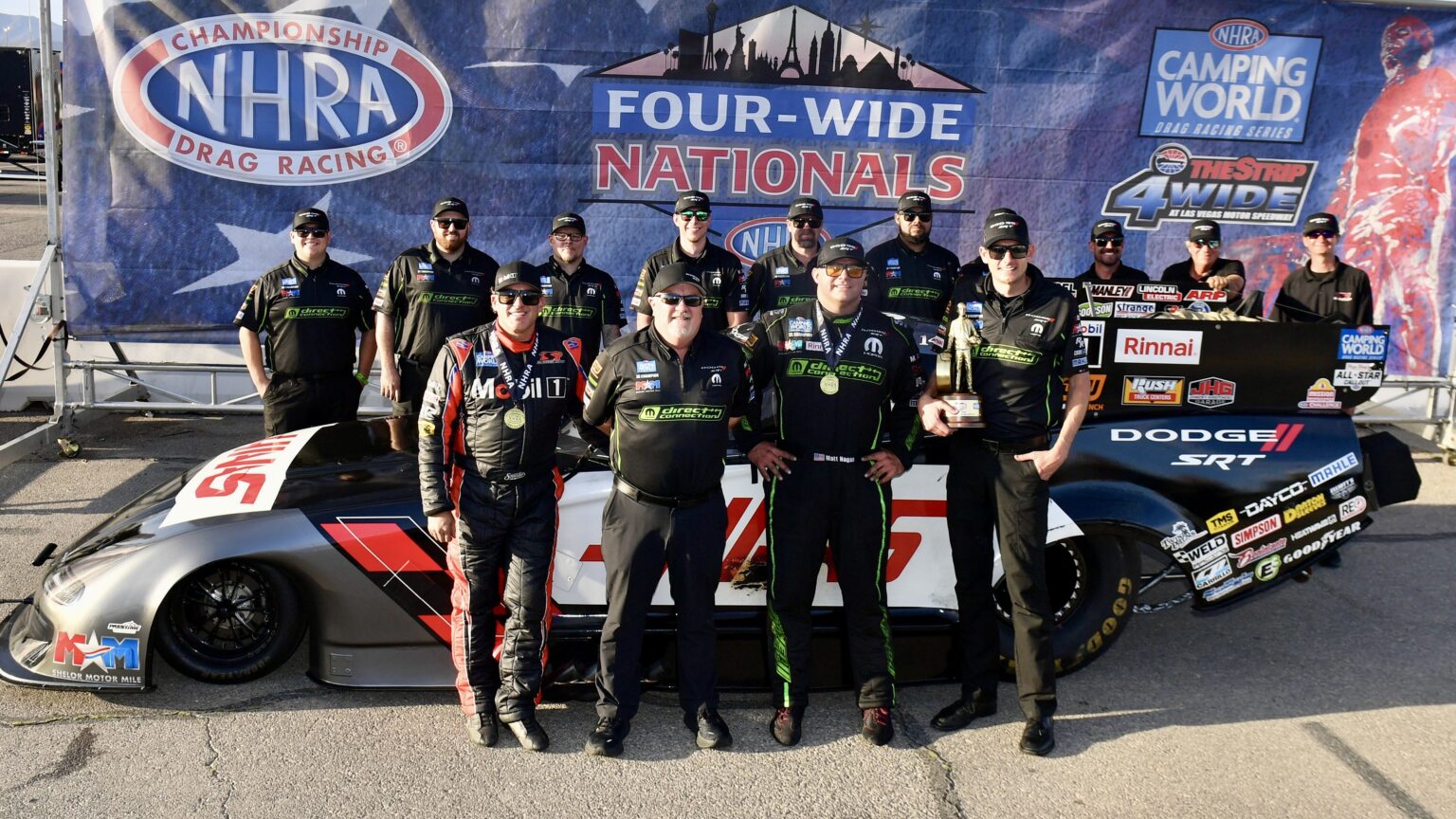 Hagan Wins Third Race Of The Season At NHRA Four-Wide Nationals ...