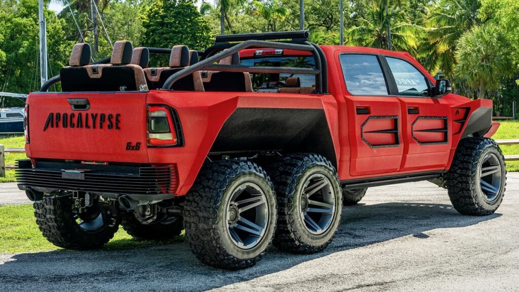 The 11-Passenger Apocalypse Juggernaut 6x6 Razorback