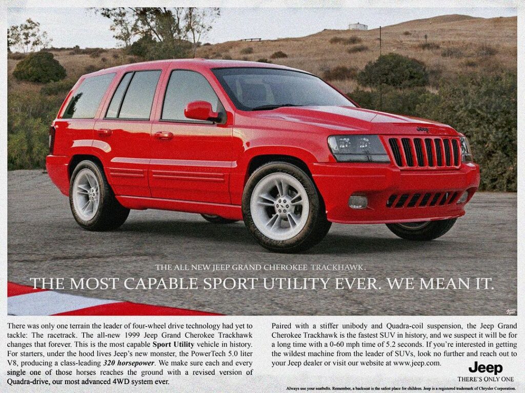 What If The Grand Cherokee Trackhawk Made Its Debut In 1999?