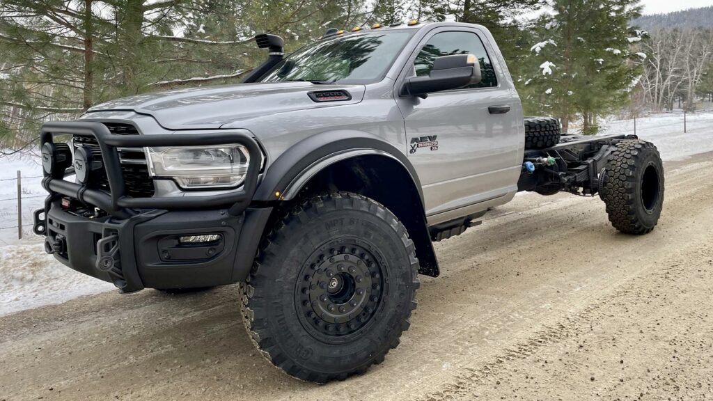 AEV Prospector XL Chassis Cab: The Ultimate Expedition Platform ...