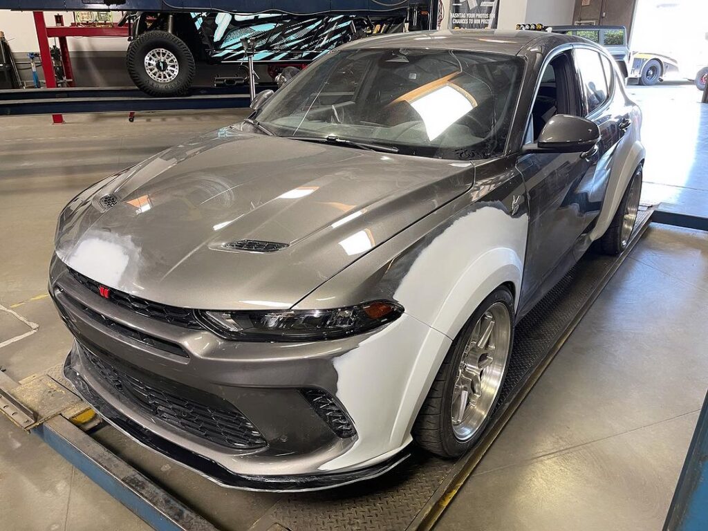 Mike Musto Creates First Dodge Hornet Widebody For SEMA - MoparInsiders