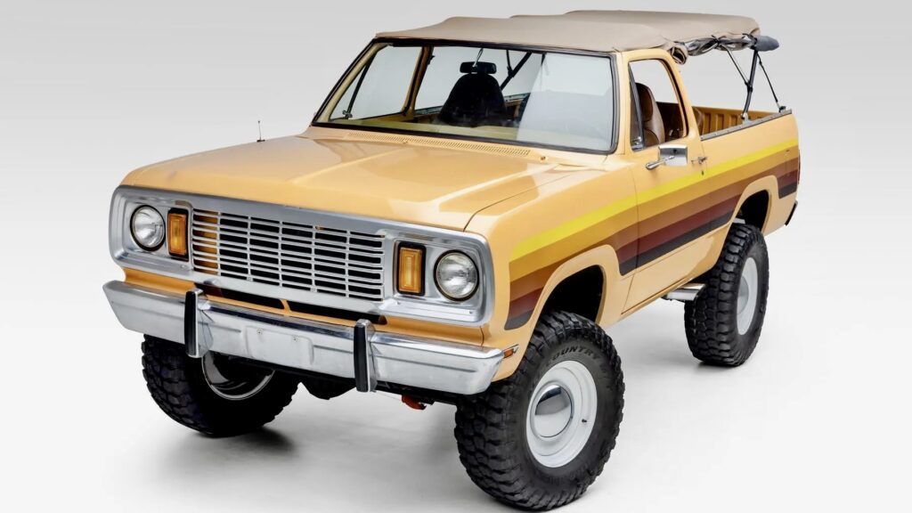 AUCTION: 1978 Plymouth Trail Duster Sport 4×4 - MoparInsiders