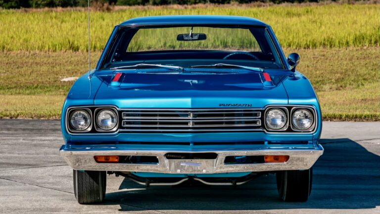 Spitfire Blue 1969 Plymouth HEMI® Road Runner Going To Mecum ...