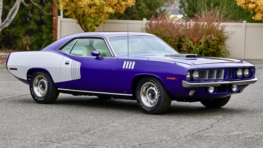 1971 Plymouth HEMI 'Cuda in In-Violet Heads to Barrett-Jackson ...