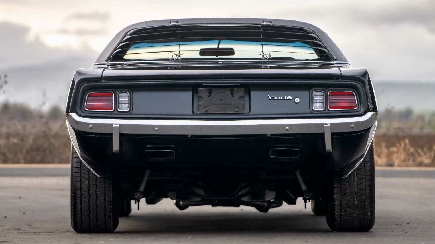 This 1971 Plymouth HEMI® 'Cuda Packs A Punch