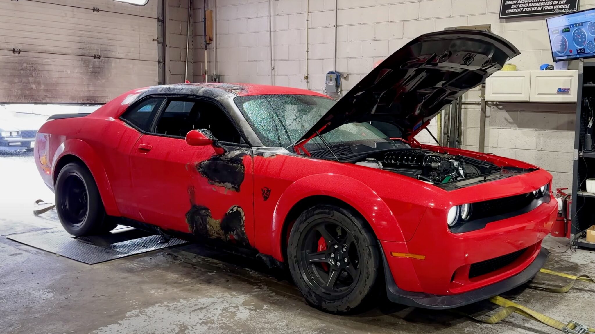 ScrapLife Garage Resurrects 2018 Dodge Demon with 6-Speed