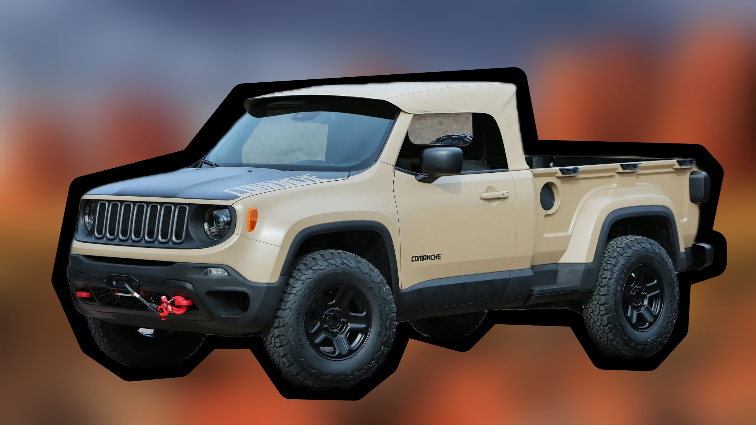 Tribute To The Compact Pickup: Jeep® Comanche Concept - MoparInsiders