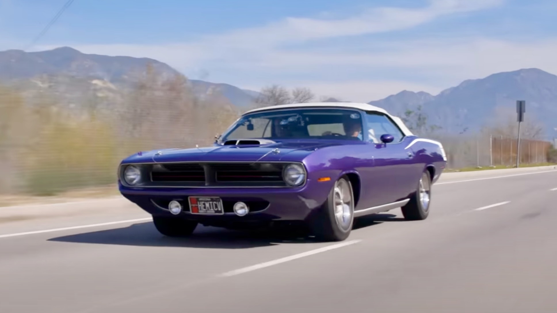 Craig Jackson Takes His 1970 HEMI® Cuda To Jay Leno's Garage