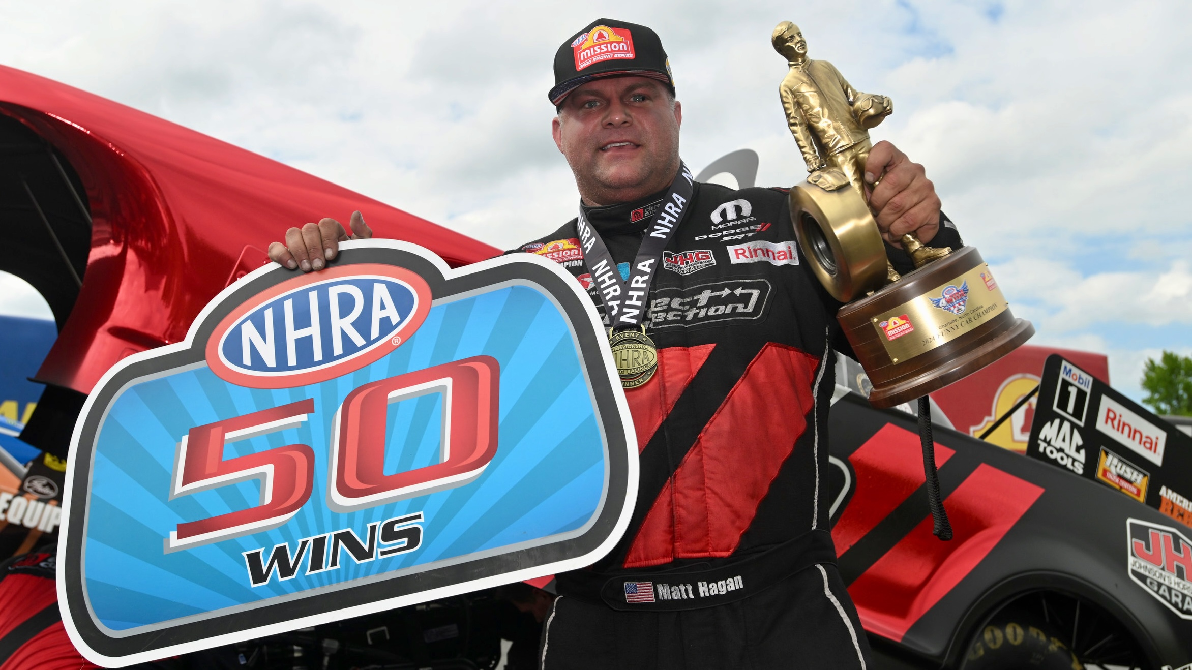Matt Hagan Captures 50th Win In NHRA Funny Car Competition - MoparInsiders