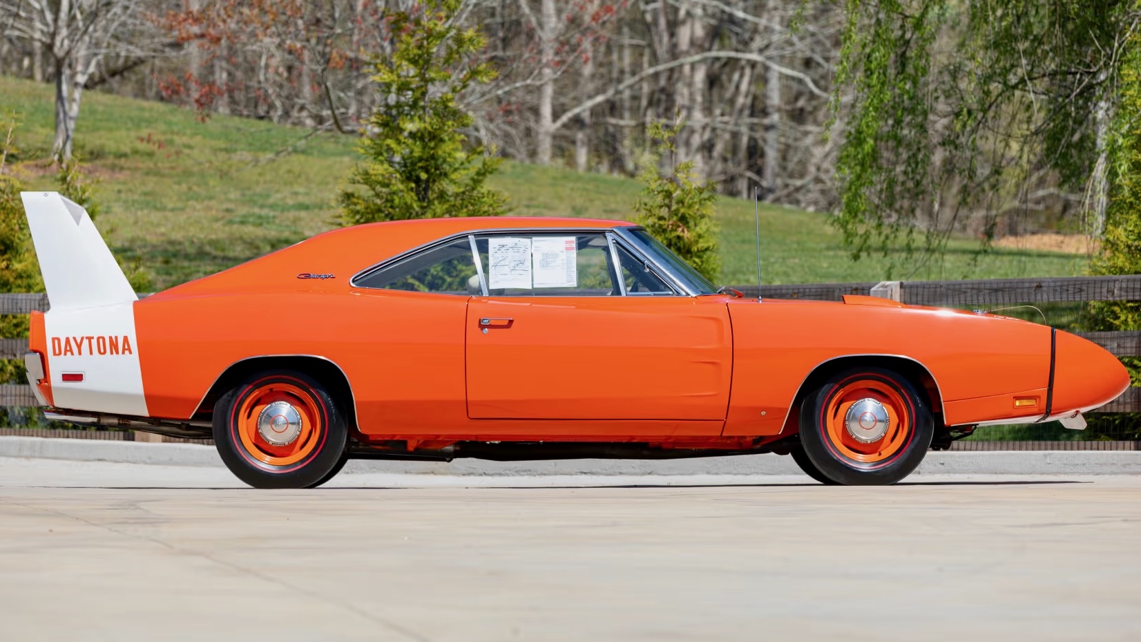 HEMI Orange 1969 Dodge Charger Daytona 440 Heads To Mecum