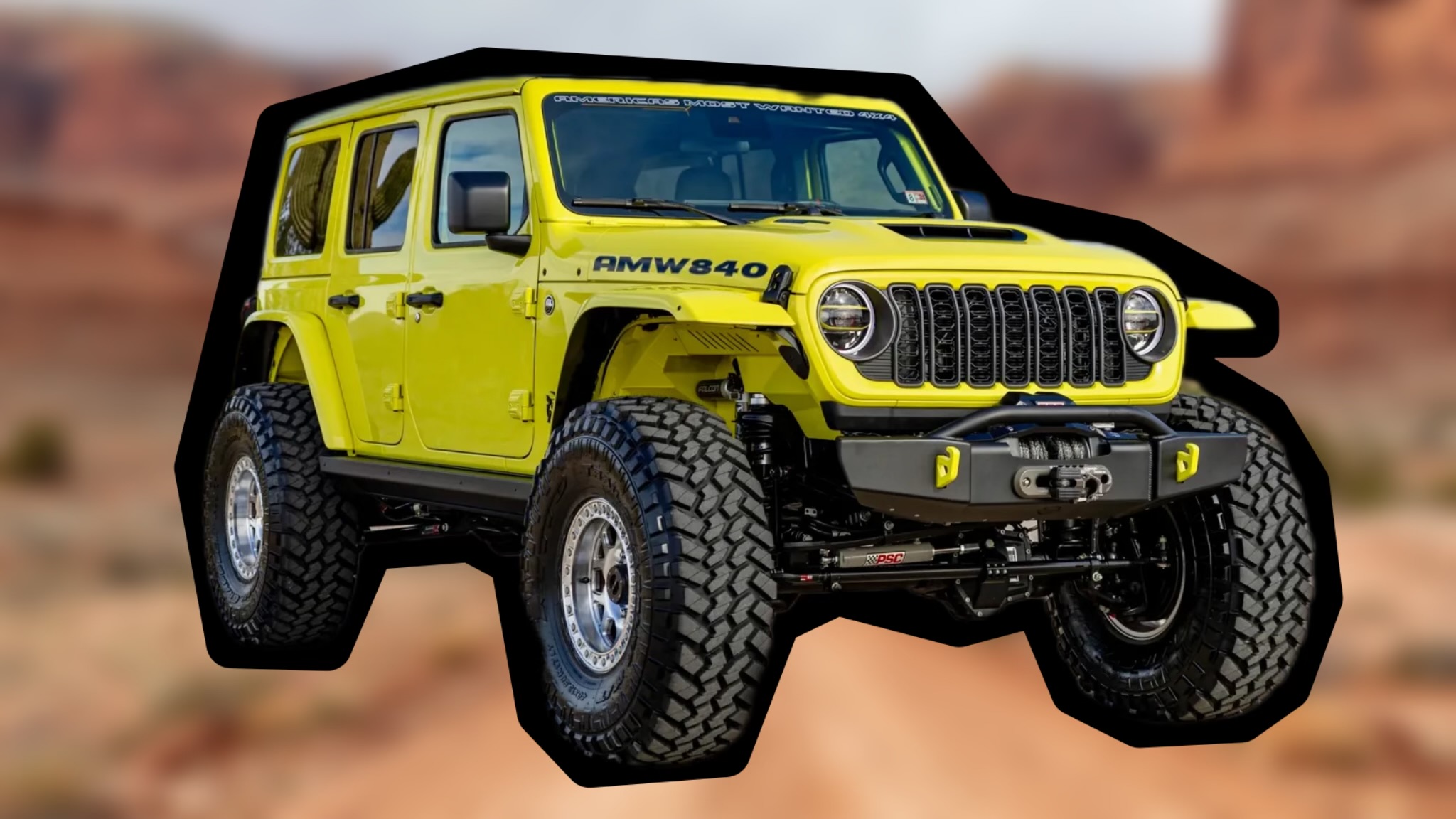 UNLEASH THE BEAST: Jeep® Wrangler AMW840 By AMW4x4
