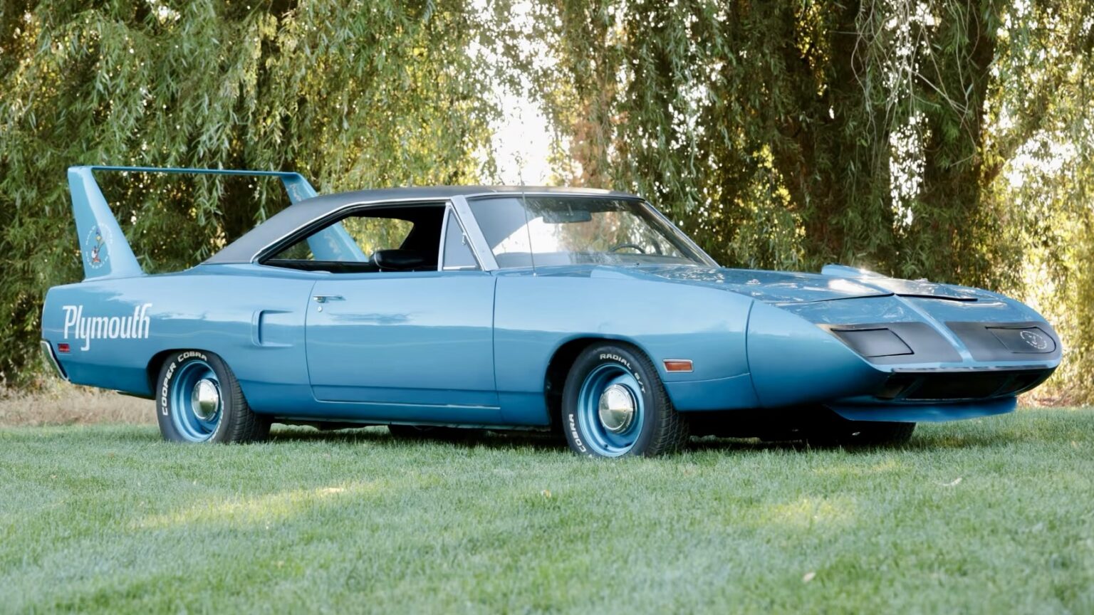 1970 Plymouth Superbird in Blue Fire Hits Mecum Dallas - MoparInsiders
