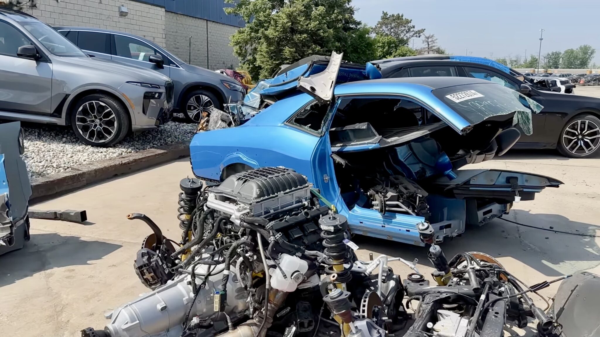YouTuber Takes On Rebuilding A Stripped Challenger Demon 170 ...