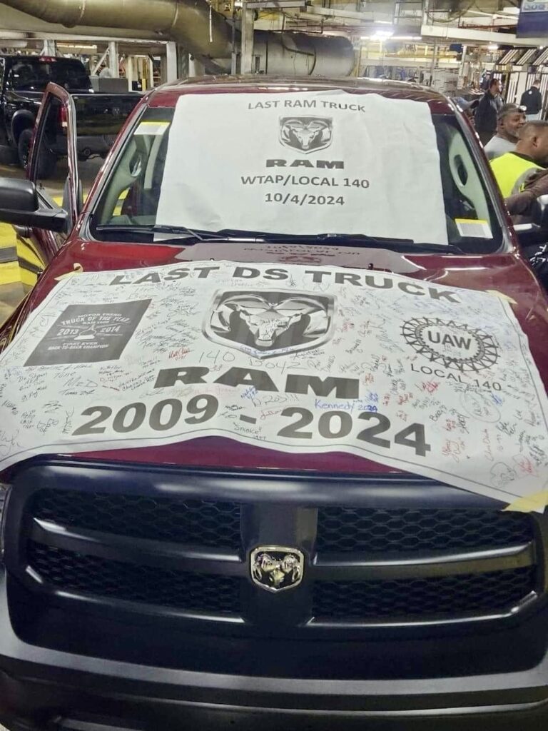 Final Ram 1500 Classic Rolled Off the Line at Warren Truck - MoparInsiders