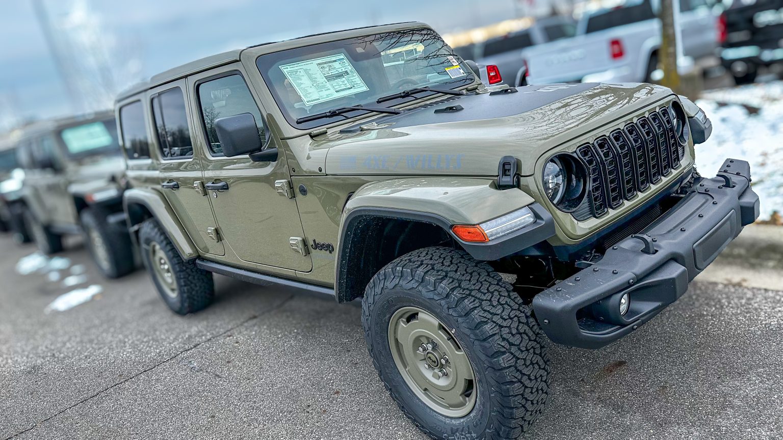2025 Jeep® Wrangler 4xe Willys '41 Lands At Dealers - MoparInsiders