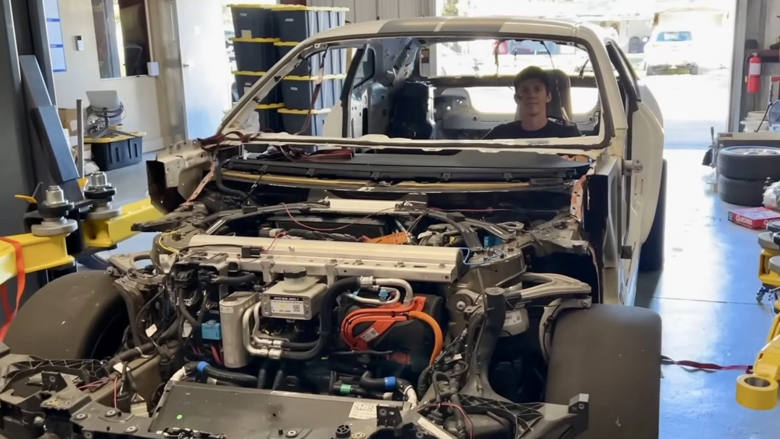 The Cybercat: A Tesla-Powered Dodge Challenger - MoparInsiders