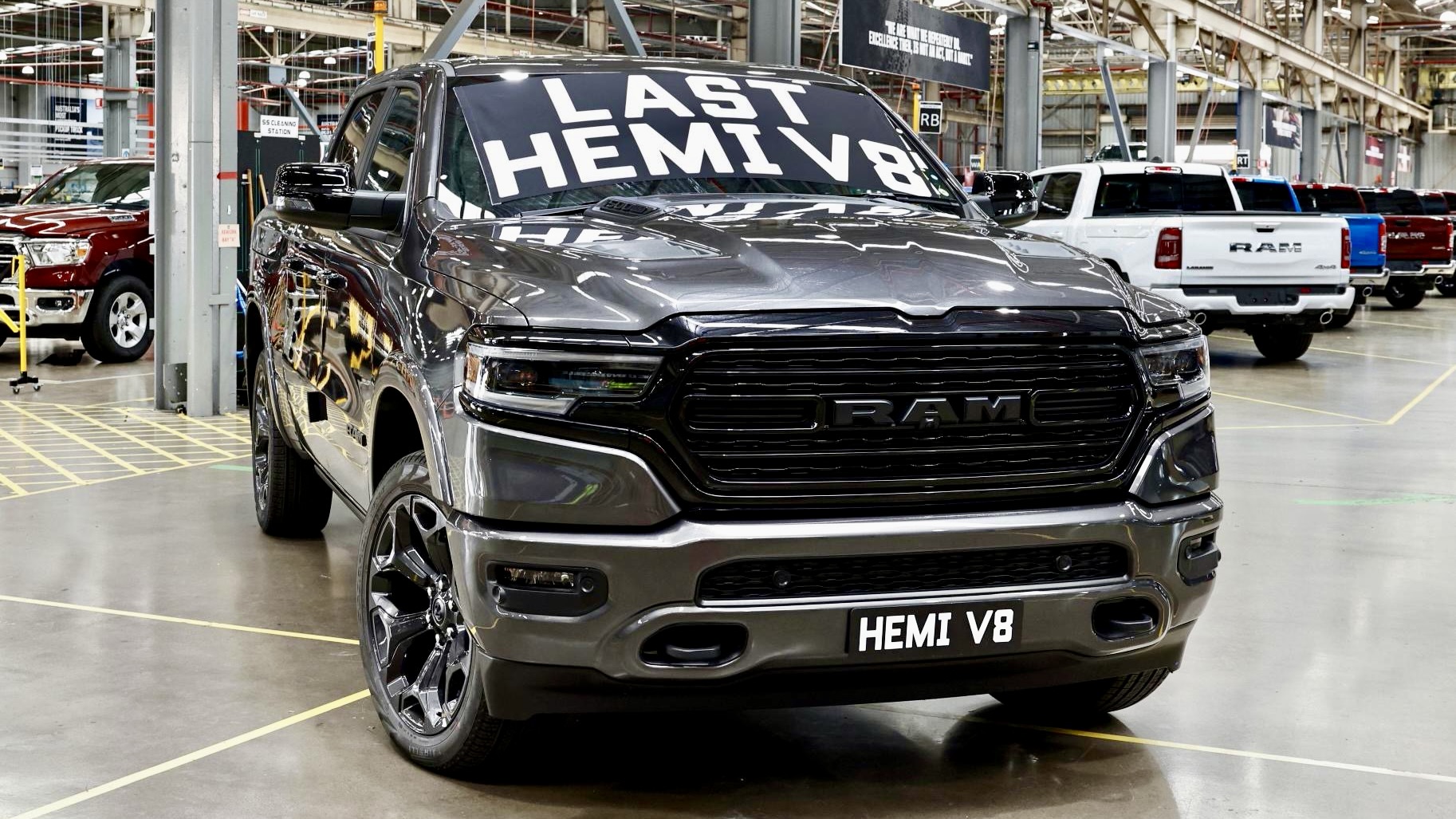 Australia’s Last HEMI-Powered Ram 1500 Rolls Off the Line - MoparInsiders
