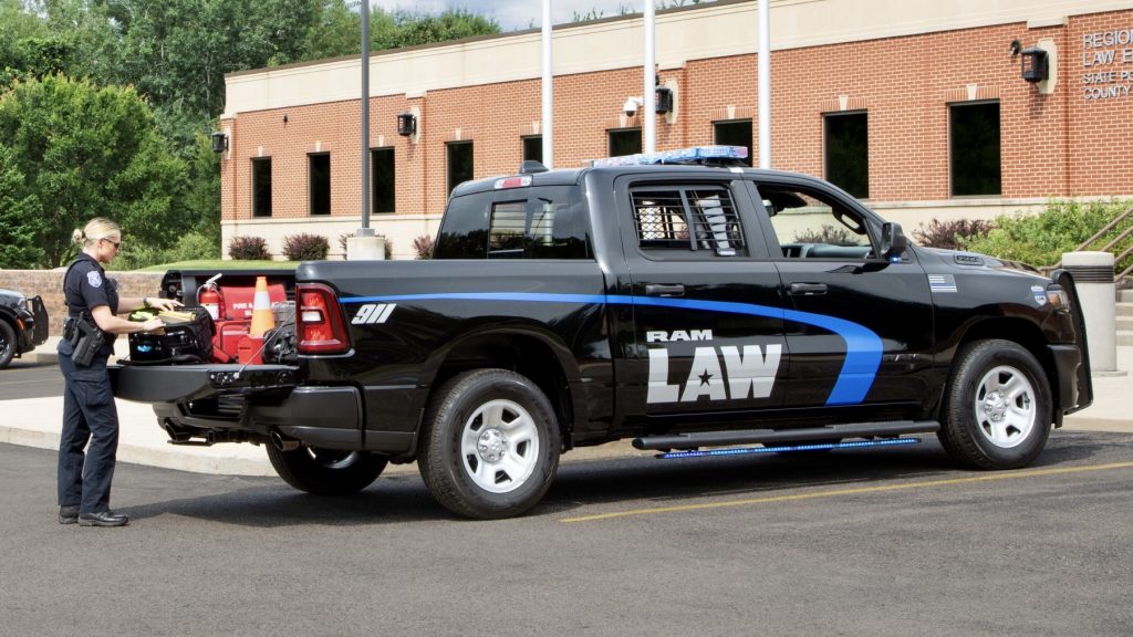 Ram Shows Off Its New 2025 1500 SSV For Law Enforcement - MoparInsiders