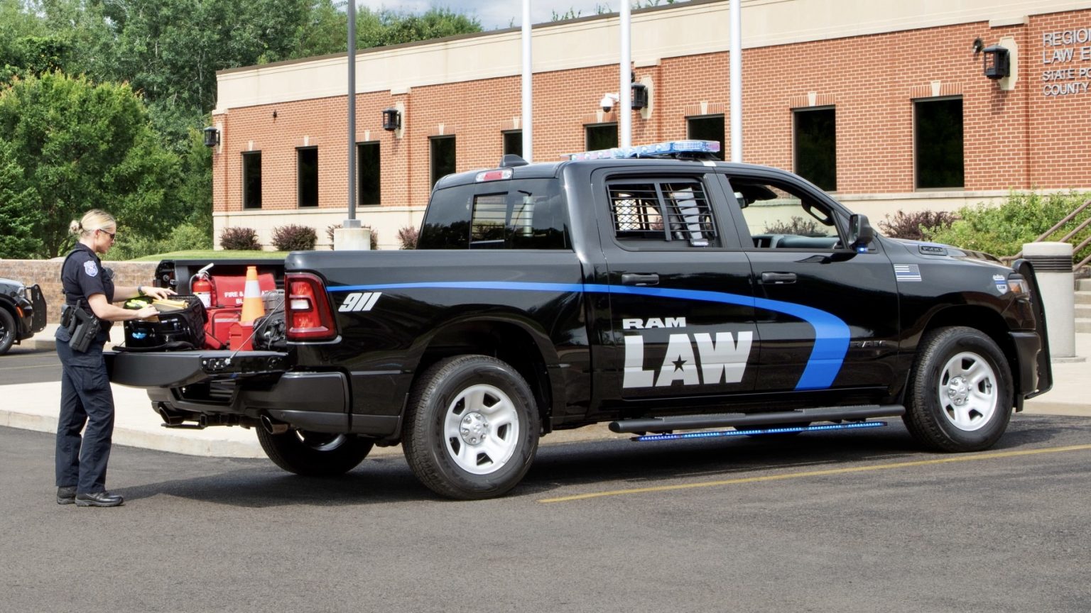 Ram Shows Off Its New 2025 1500 SSV For Law Enforcement - MoparInsiders