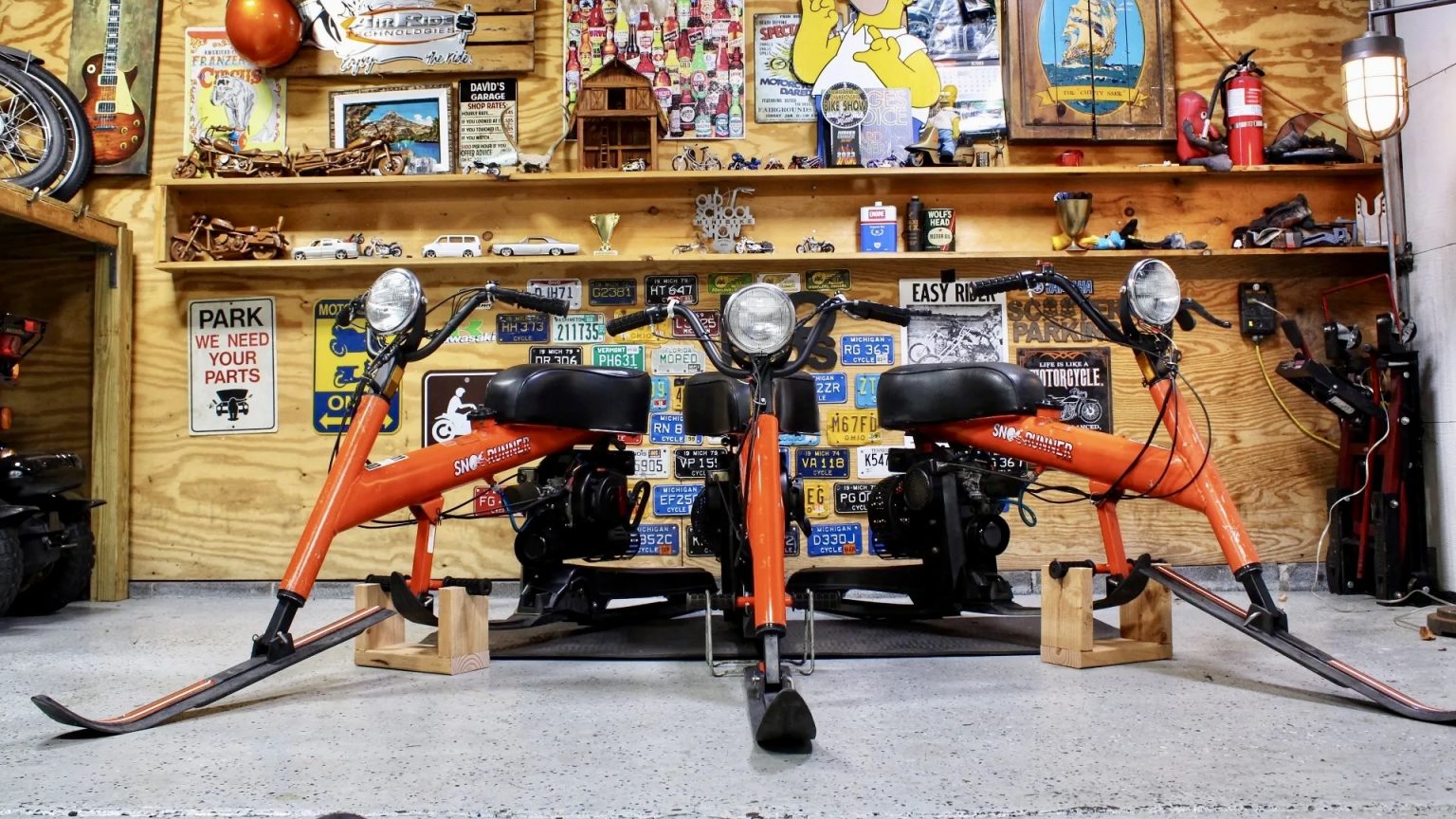 Chrysler's Forgotten Snow Bikes: Trio of Sno-Runners Up for Grabs ...